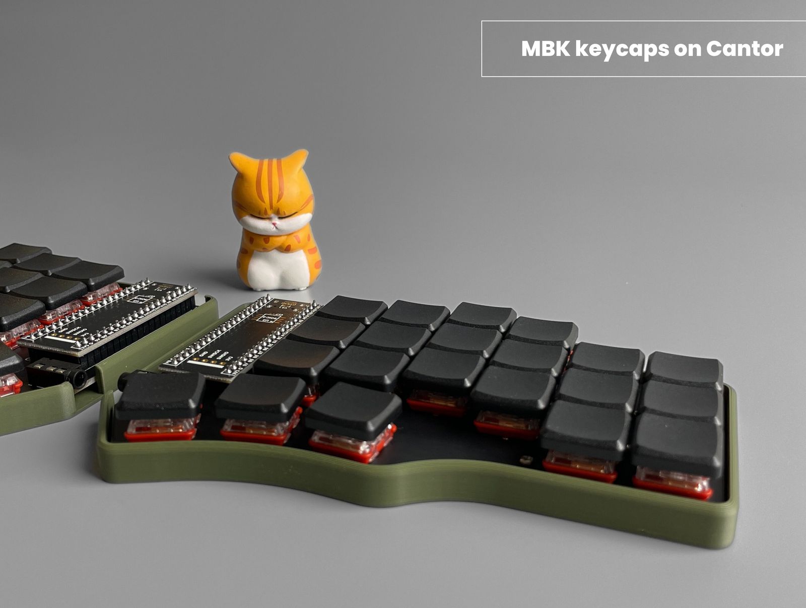 The Keycaps of Gateron Low Profile Key Switches and Kailh Choc v1 Key ...