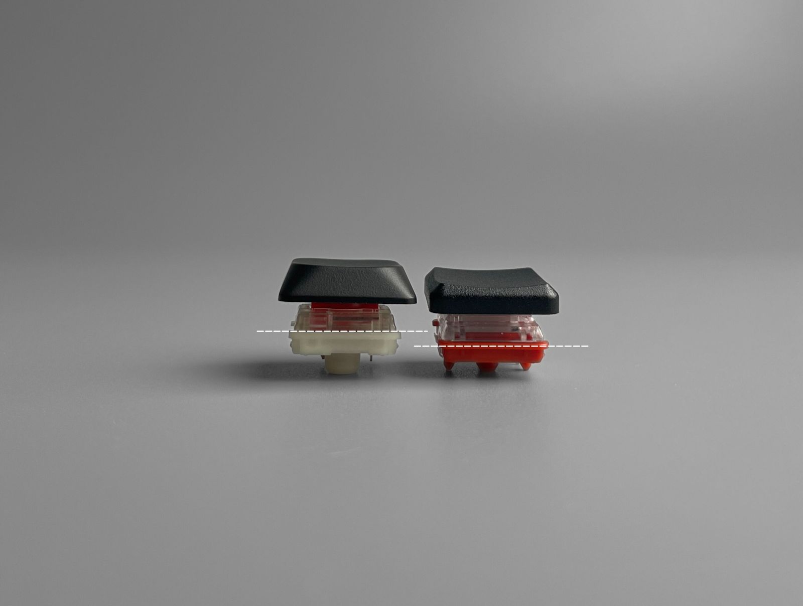 The Keycaps of Gateron Low Profile Key Switches and Kailh Choc v1 Key ...