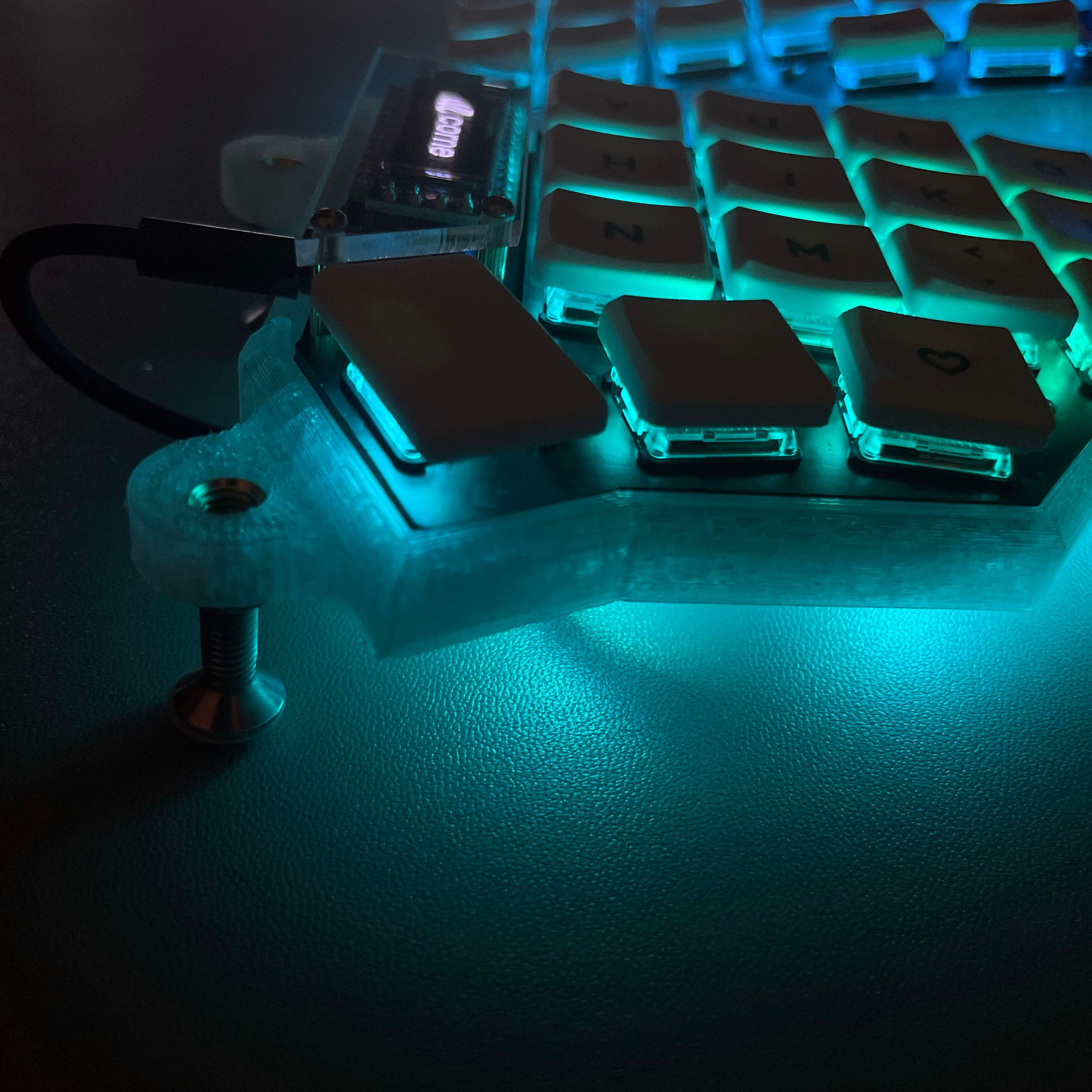 Low Profile Corne Choc v3 Custom Build With MBK Legend ‡ 40s Keycaps ...