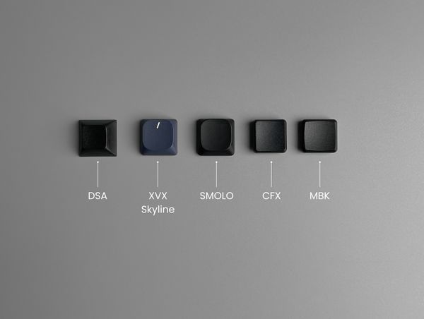 The Keycaps of Gateron Low Profile Key Switches and Kailh Choc v1 Key ...